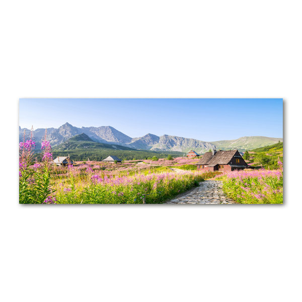 Union Rustic Cottages in the Mountains - Ungerahmte Kunstdrucke auf Leinwand | Wayfair.de